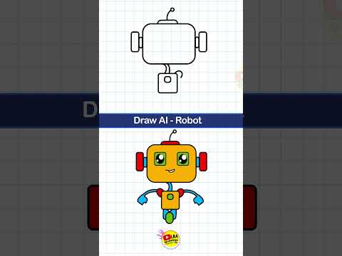 AI Robot Drawing #shortsvideo