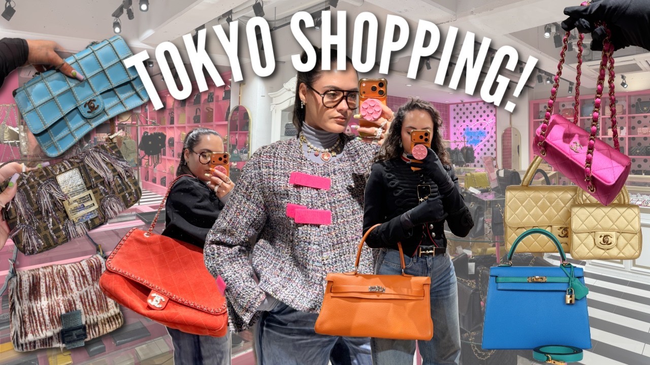 *WITH PRICES!* Luxury Vintage SHOPPING IN TOKYO! ft. Amore, QOO, HIVE etc.