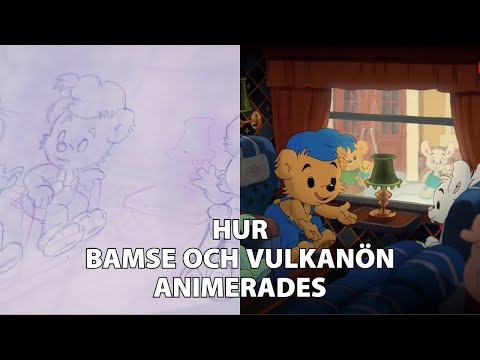 Hur "Bamse och vulkanön" animerades | Bamse och vulkanön | På bio nu!