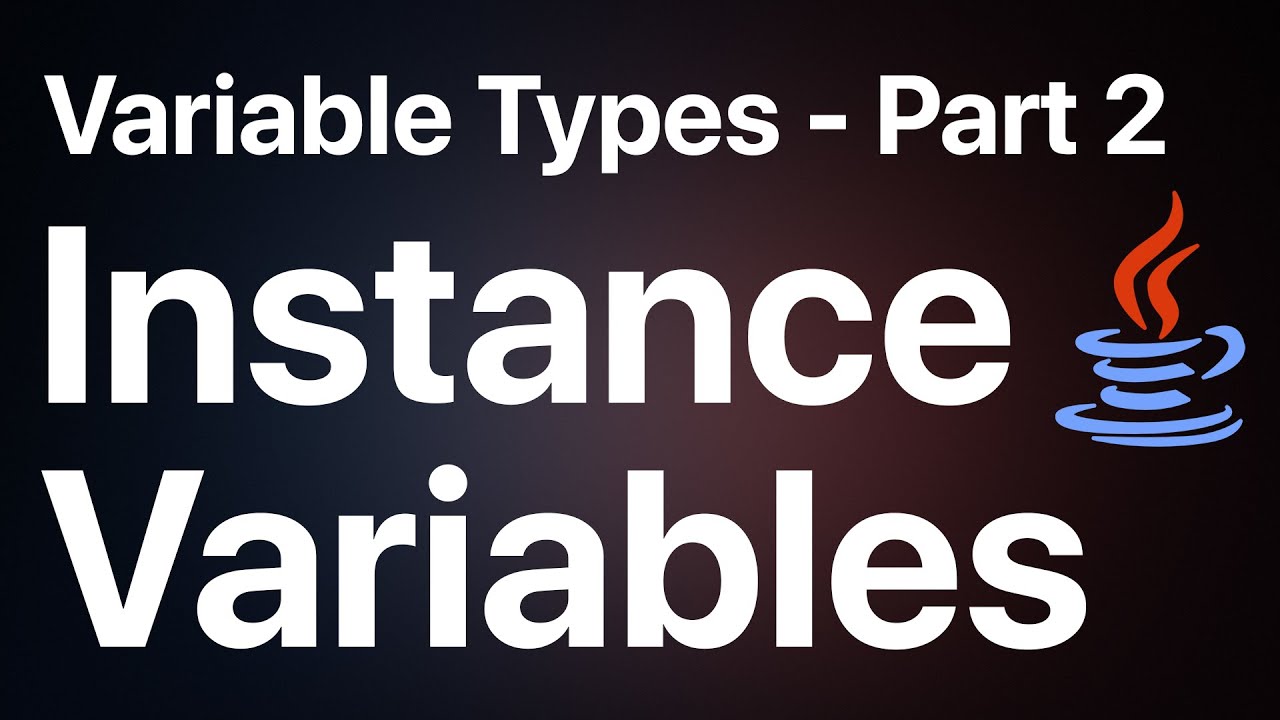 Instance Variable - JAVA Programming in Sinhala | RAVB