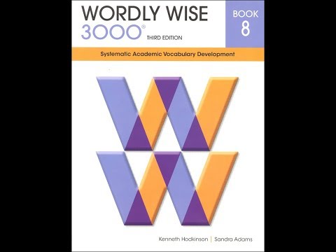 wordly wise 8 lesson 5 vocabulary discussion