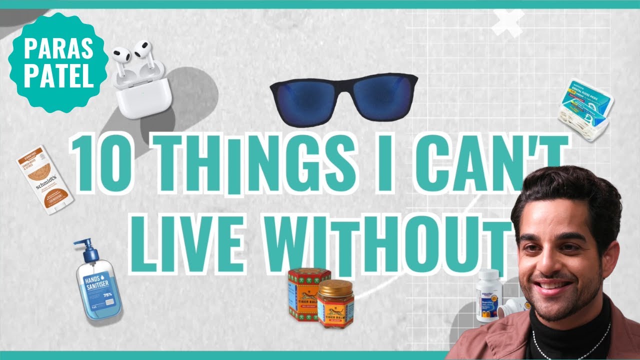 10 Things Paras Patel Can’t Live Without On Set