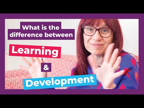 What is the difference between learning and development - Let's Talk Talent's HR Explainer Series