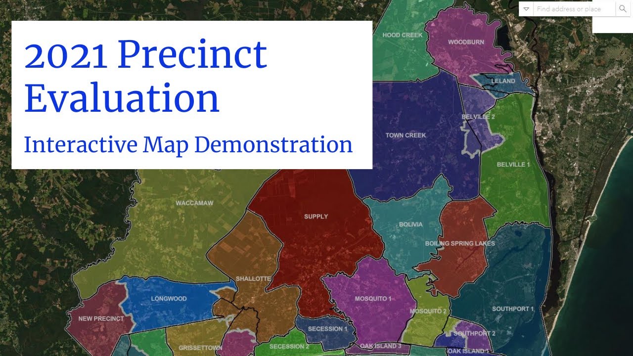 Precinct Evaluation - Interactive Map Demonstration