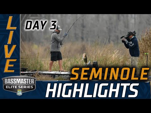 Highlights: Day 3 action at Seminole (Bassmaster Elite Series)