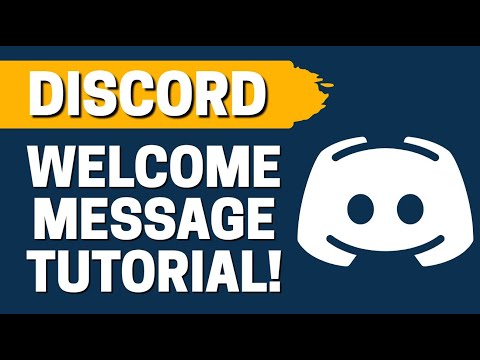 How To Make Custom Welcome Messages On Discord Servers