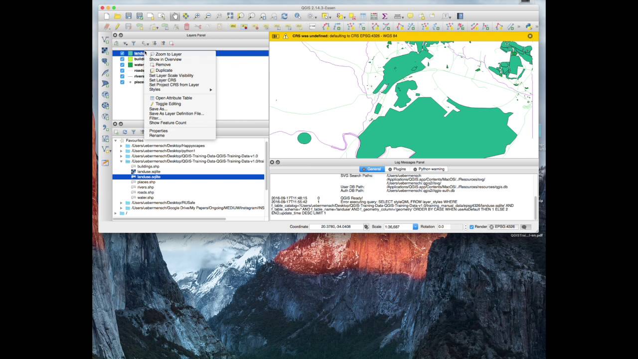 QGIS Training - Module 3: Creating a Basic Map