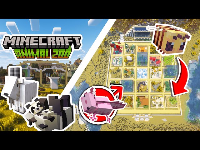 Minecraft Animal Zoo (Complete + download) Minecraft Map