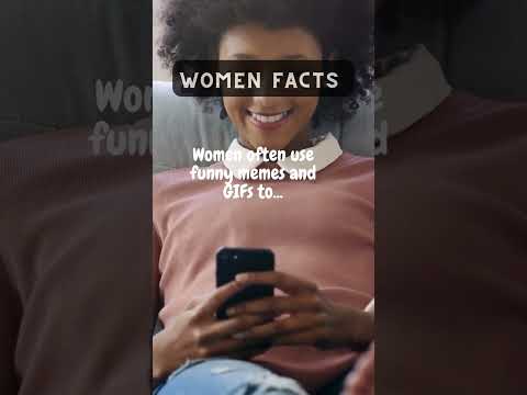 Women often use Gifs and memes #shorts #girlsfacts #