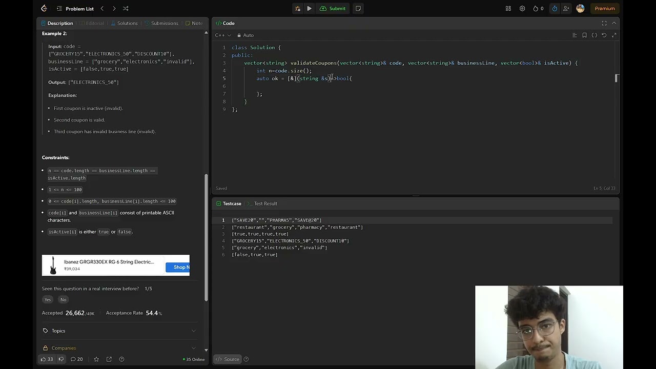 3606. Coupon Code Validator || C++ solution Explained