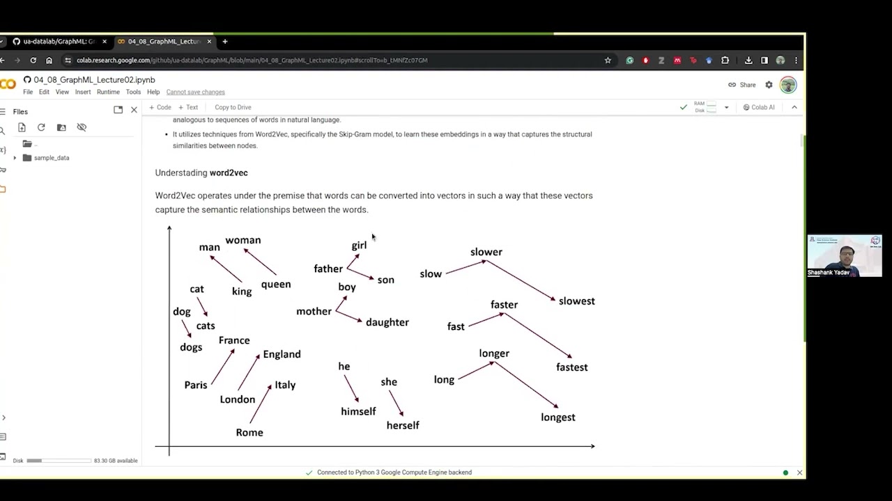 [2024 Spring] Graph Machine Learning Part 2 - Node representations: Deepwalk and node2vec