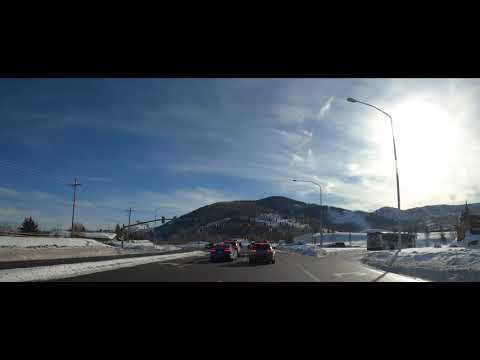 Salt Lake City Airport to Park City in 2 minutes 15 seconds!