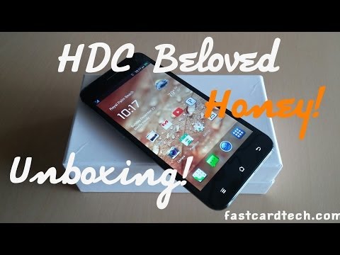 HDC Beloved Honey MTK6582 1.3GHz 2GB Ram - Unboxing - Fastcardtech.com