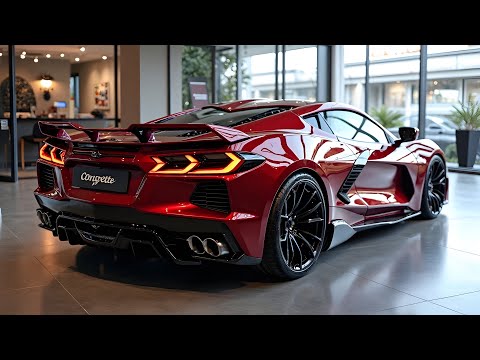 2026 Corvette C8 STINGRAY REVEALED: A Sleek 800HP Evolution of American Power