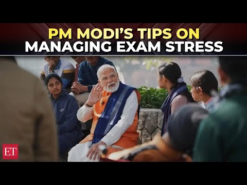 Pariksha pe charcha 2025: PM Modi’s key advice on managing exam stress and time