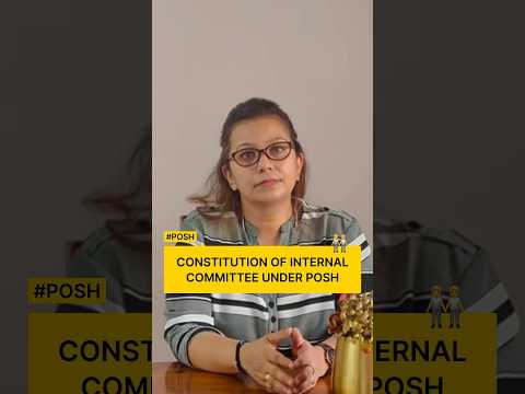 Should all organizations constitute an Internal Complaints Committee under #POSH?