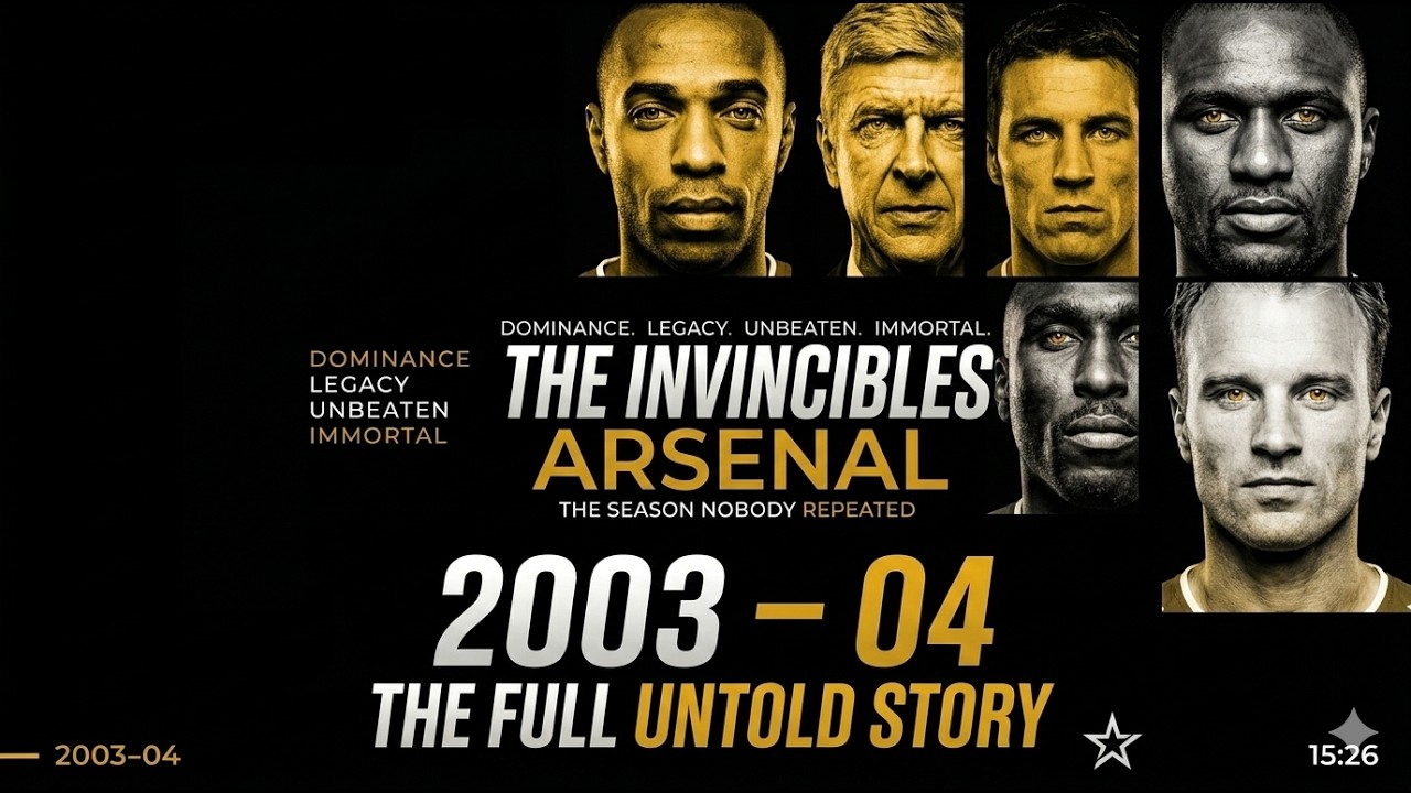 The Season Nobody Has Ever Repeated — The Full Story of 2003–04