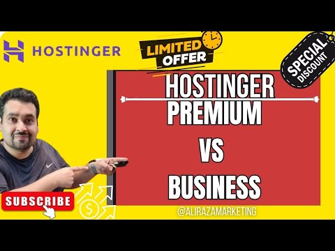 Best Web Hosting Plan By Hostinger Premium vs Business with 91% Coupon Code Discount
