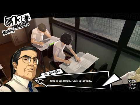 Persona 5 Royal - July Exam Answers (English)