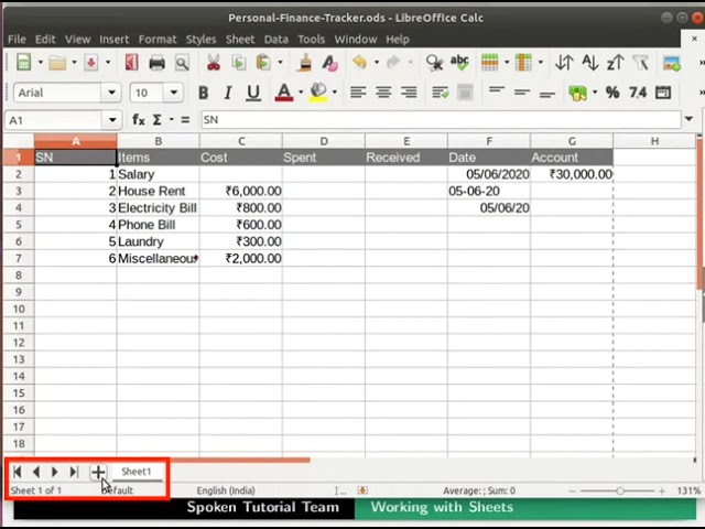 Mastering Sheets in LibreOffice Calc: A Comprehensive Guide | Galaxy.ai