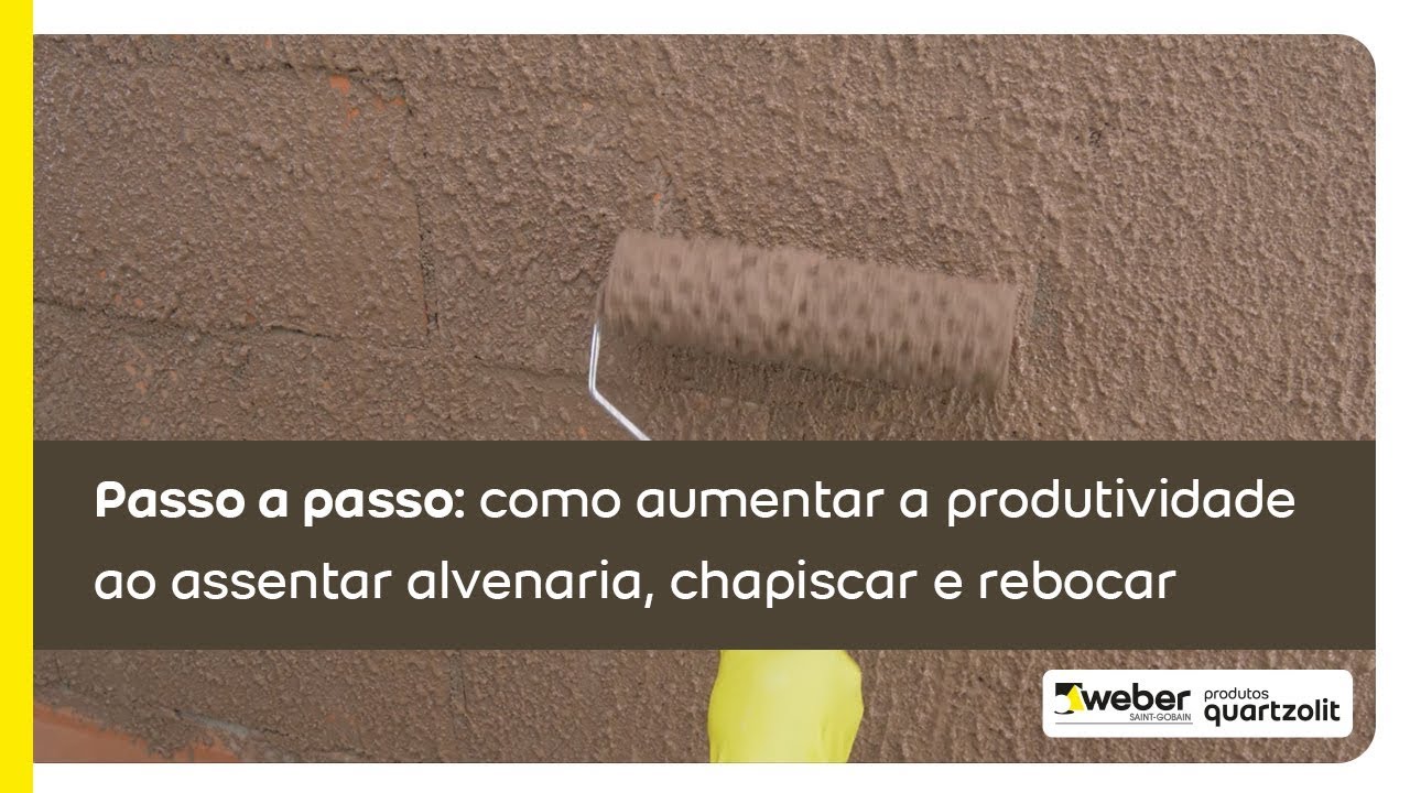 weber.tec chapisco rolado quartzolit