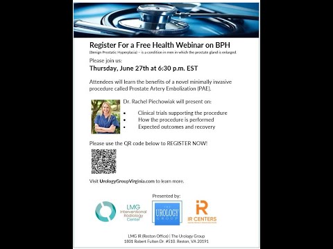 PAE Webinar | Dr. Piechowiak | June 27 2024 | The Urology Group