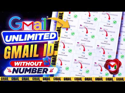 Create Unlimited Gmail ID Without Phone Number Verification | Unlimited Gmail id kaise banaye