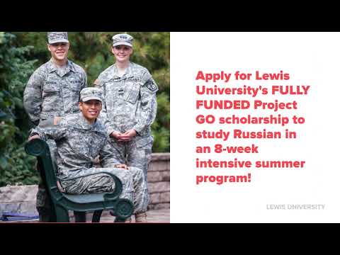 Lewis University Project GO: Apply for a FULLY Funded Scholarship!