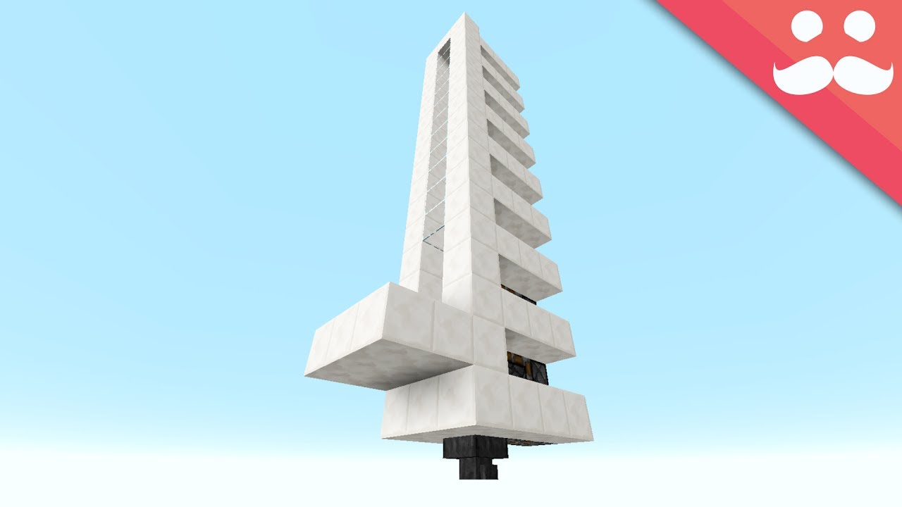 The Simplest PISTON ELEVATOR in Minecraft!