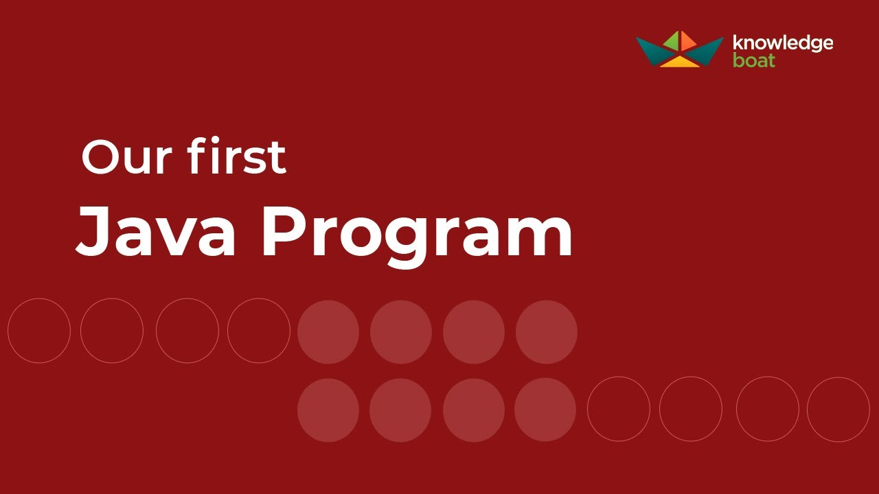First Java Program | ICSE Computer Applications | Java & BlueJ