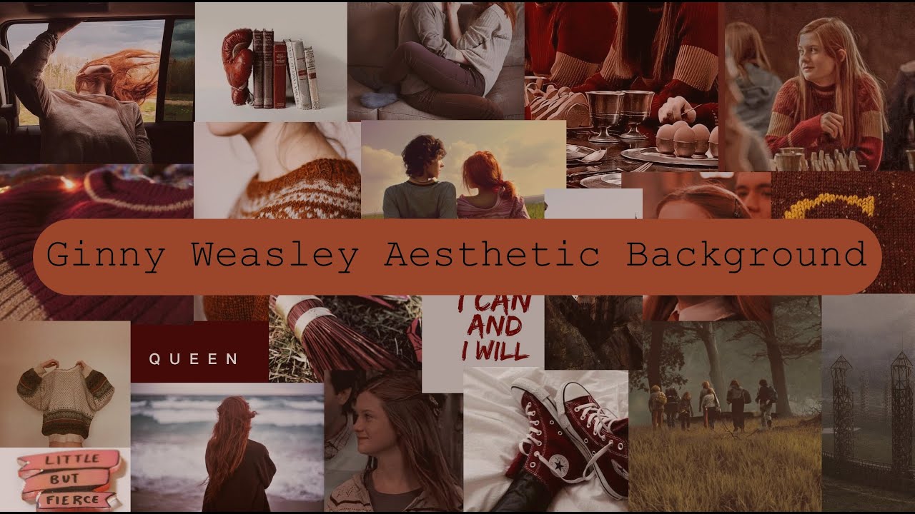 Harry Potter: Ginny Weasley Aesthetic Background