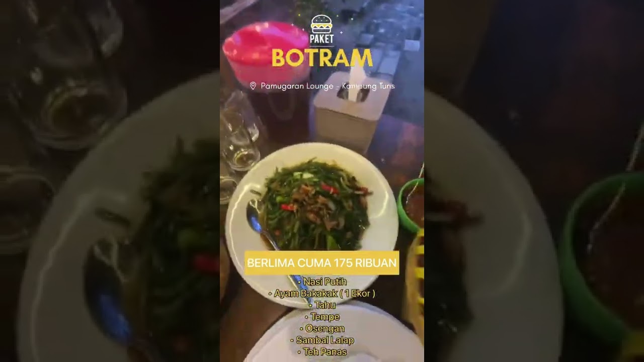 Nikmati Paket Botram di Pamugaran Lounge Cafe and Resto - Kampung Turis ...