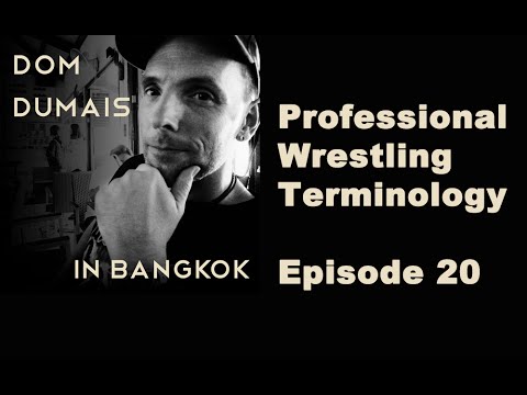 Professional Wrestling Terminology - DD20