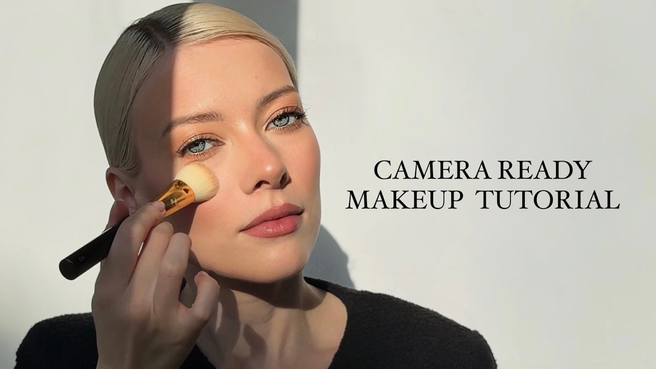 Camera Ready Makeup | Photoshoot Makeup Tutorial | Soft Bronze Glam & Glowing Skin