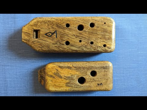 Wooden Alto Inline Ocarina Handmade in UK | Reverb