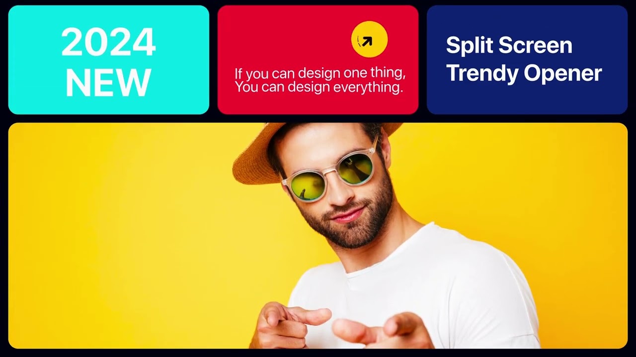 Multiscreen Slideshow Opener | Split Screen - After Effects Template Videohive