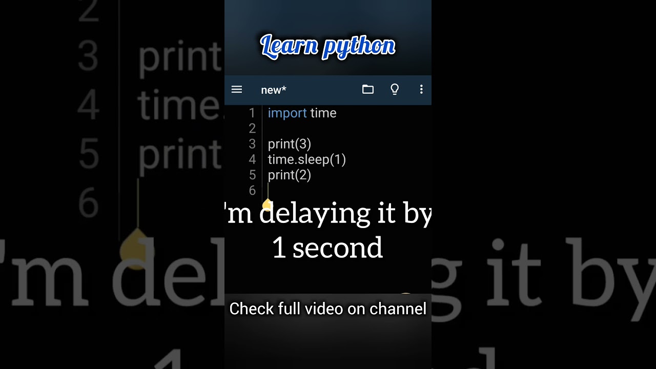 make a countdown timer in python-easy