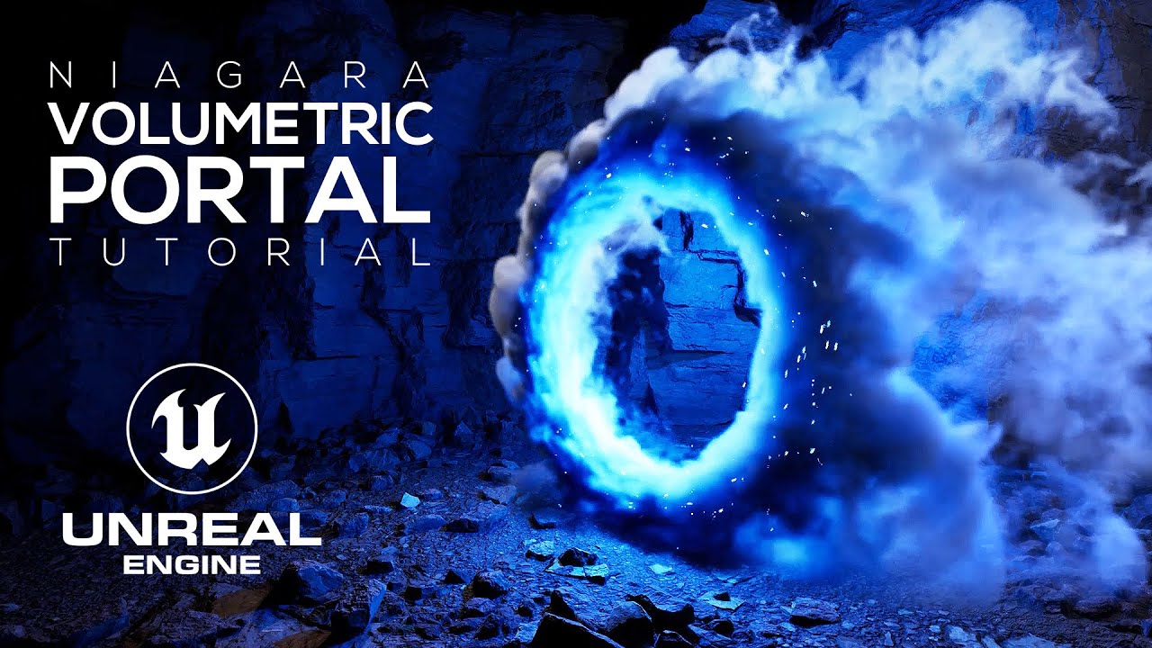 Niagara Fluids Smoke Portal VFX Tutorial in Unreal Engine 5 | Real-Time Simulation | RedefineFX