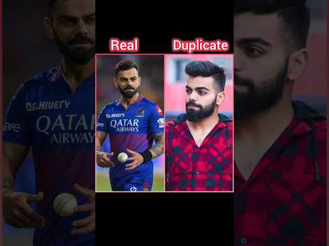 ????Indian Cricketers Duplicate Person????#cricket #viratkohli#shorts????#youtubeshorts#viral????#trending