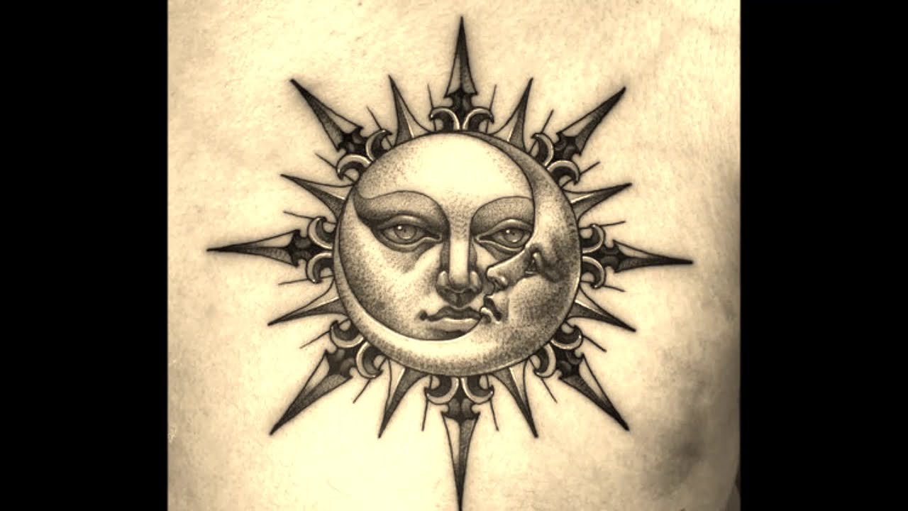 Top 50 Best Sun Tattoo