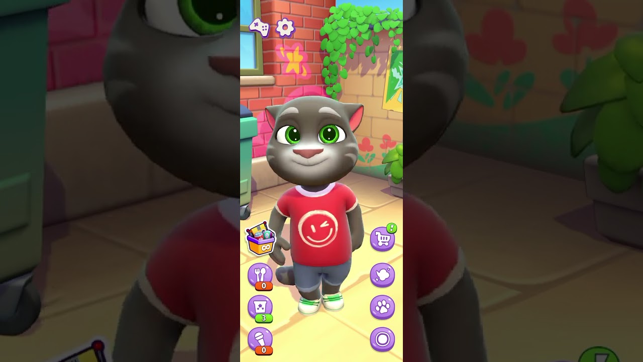 Talking Tom Cat Part 13849 #Shorts