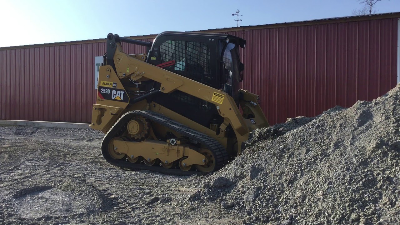 Caterpillar 259D Tracked Skid Steer Loader!