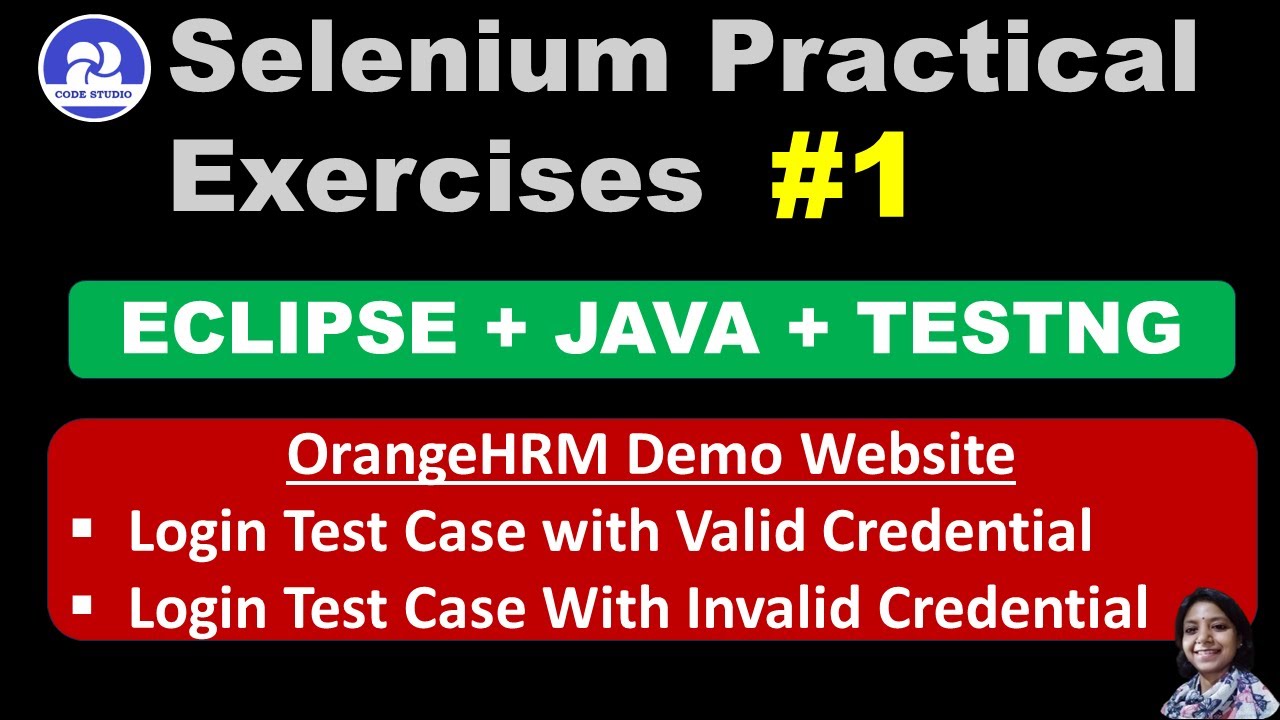 Selenium WebDriver | Eclipse | Java | TestNG Practical Exercise #01 - OrangeHRM Website Login Test