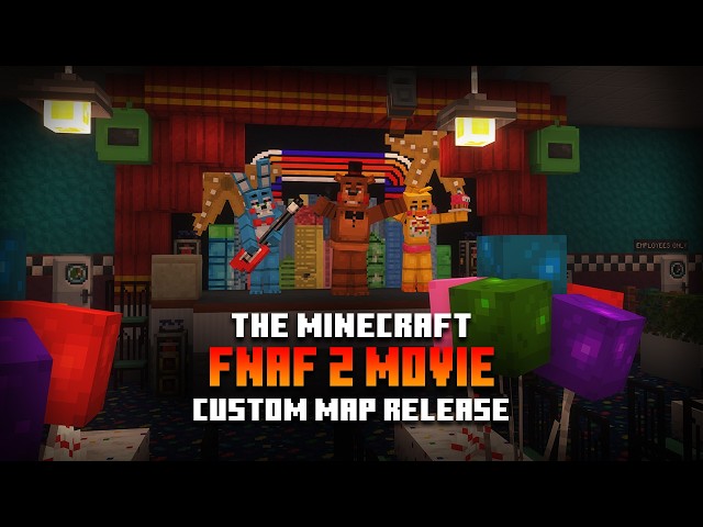 Custom FNAF 2 Movie Location Minecraft Map