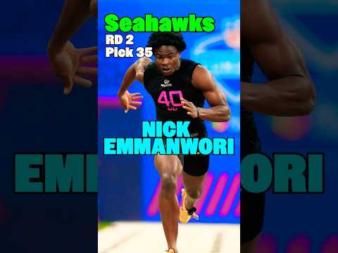 🚨🚨SEAHAWKS SELECT S NICK EMMANWORI RD2🚨🚨 #nfldraft #seahawks #seattleseahawks #nfl