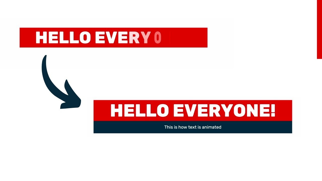 How To Create Text Reveal Animation Using HTML, CSS & GSAP
