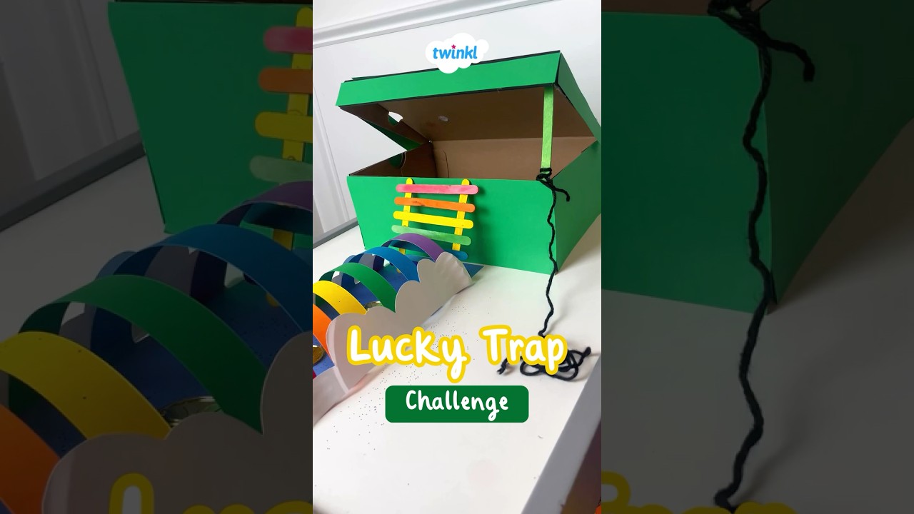 Lucky Trap Challenge | Leprechaun Trap | Twinkl USA
