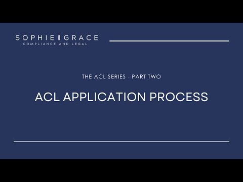 Applying for an Australian Credit Licence - The ACL Application Process