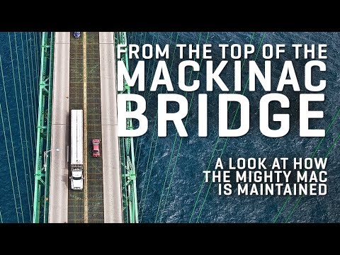 Maintaining the Mackinac Bridge
