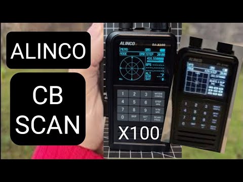 Alinco DJ-X100 Scanning CB & All Digital _ Analogue